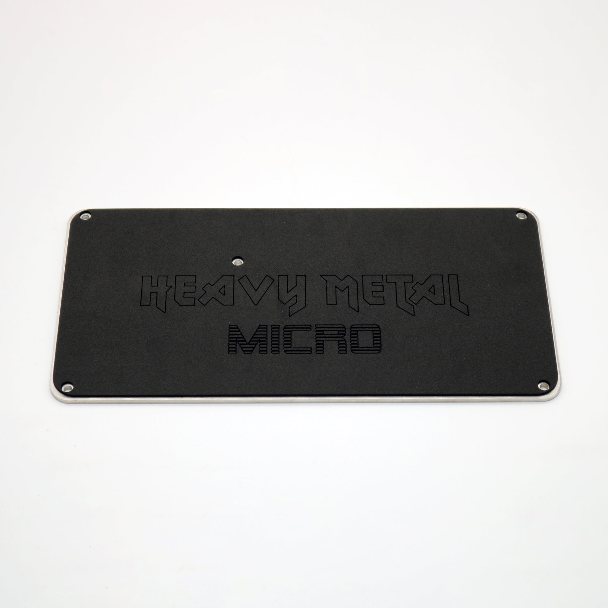 Heavy Metal Plate – Junkfood Custom Arcades